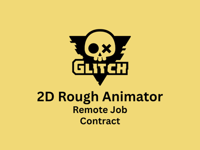 Remote job for 2D Rough Animator at Glitch Productions - ShotGrid