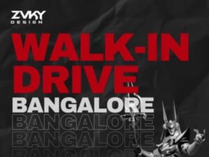 2D Artist & Animator Walk-In Drive: Zvky Design Studio Bangalore