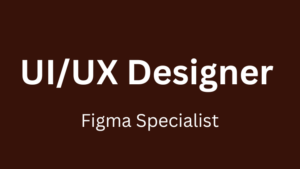 Remote UI/UX Designer Job (Figma specialist artist)