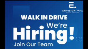 Walk in drive for Roto, Paint & Compositing Artists - Envision, Pune