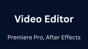 Opening for full time video editor (Premiere Pro, After Effects) Delhi